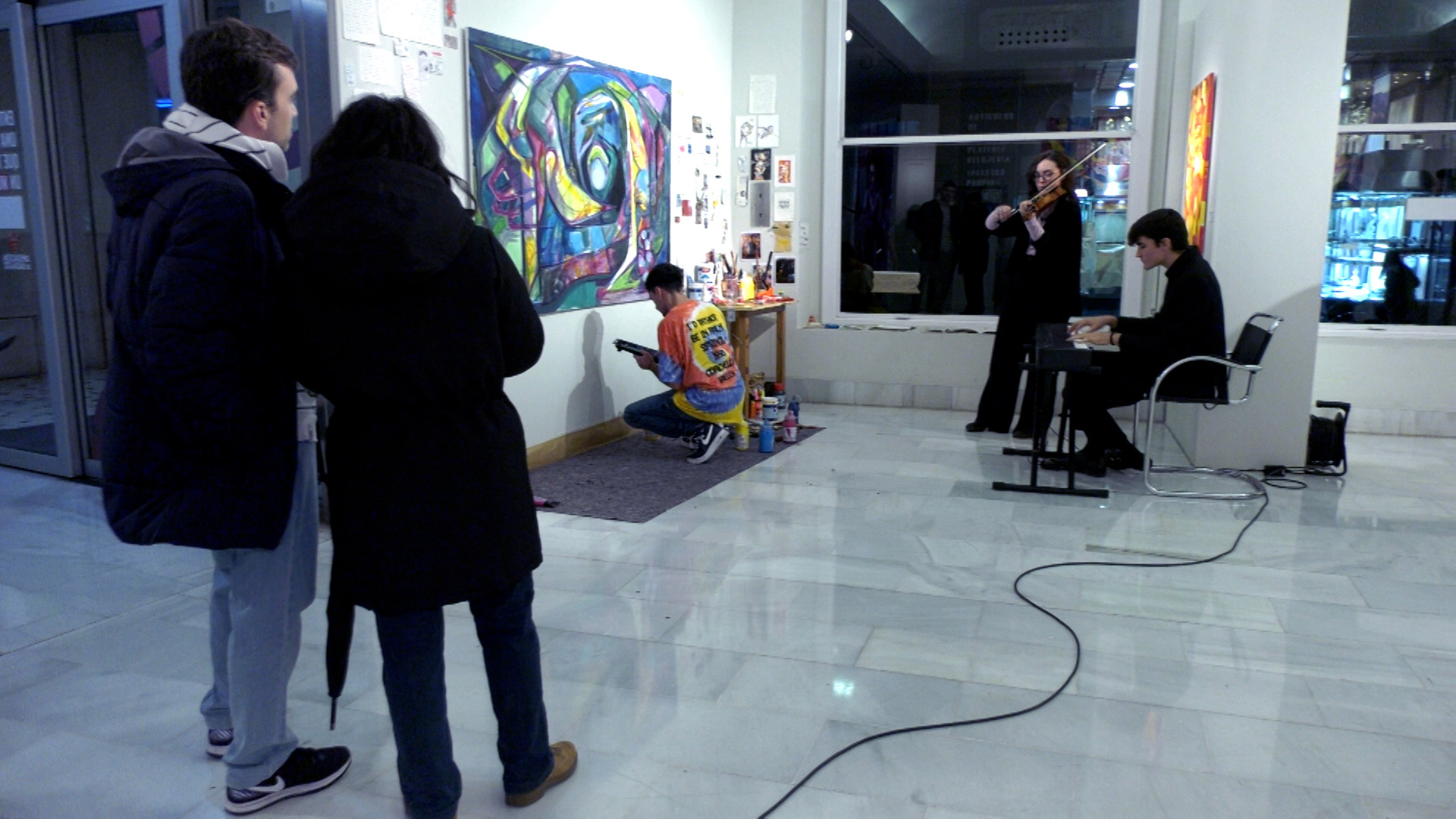 El artista pacense Adrián Rolo desnuda su alma creativa en la Sala ...