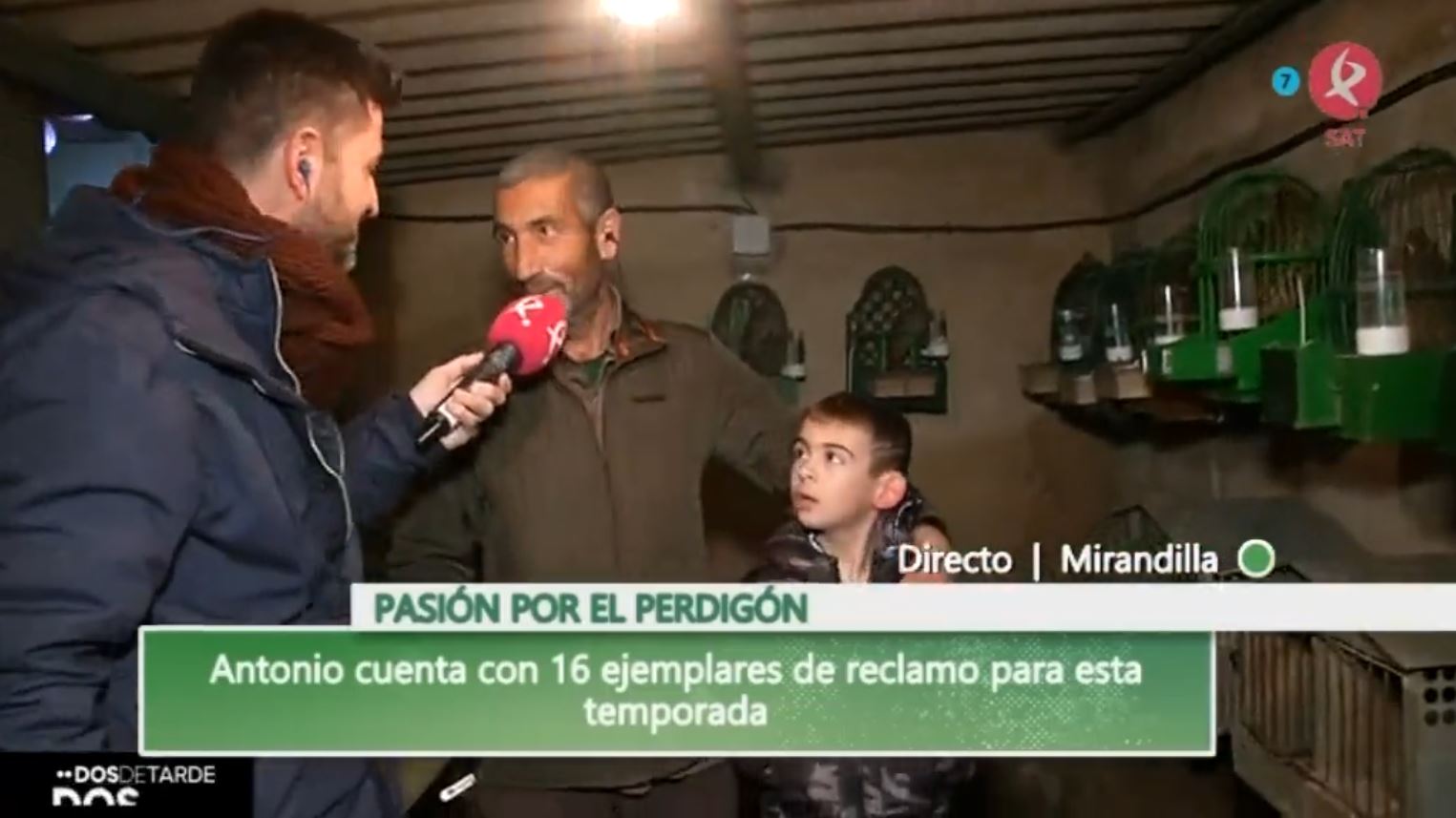 Antonio, experto mirandillense del perdigón | Canal Extremadura