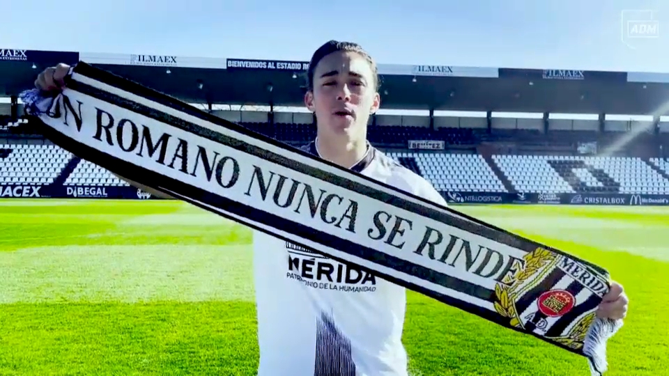 El mejor regalo de Reyes del Mérida es Diego Parras | Canal Extremadura