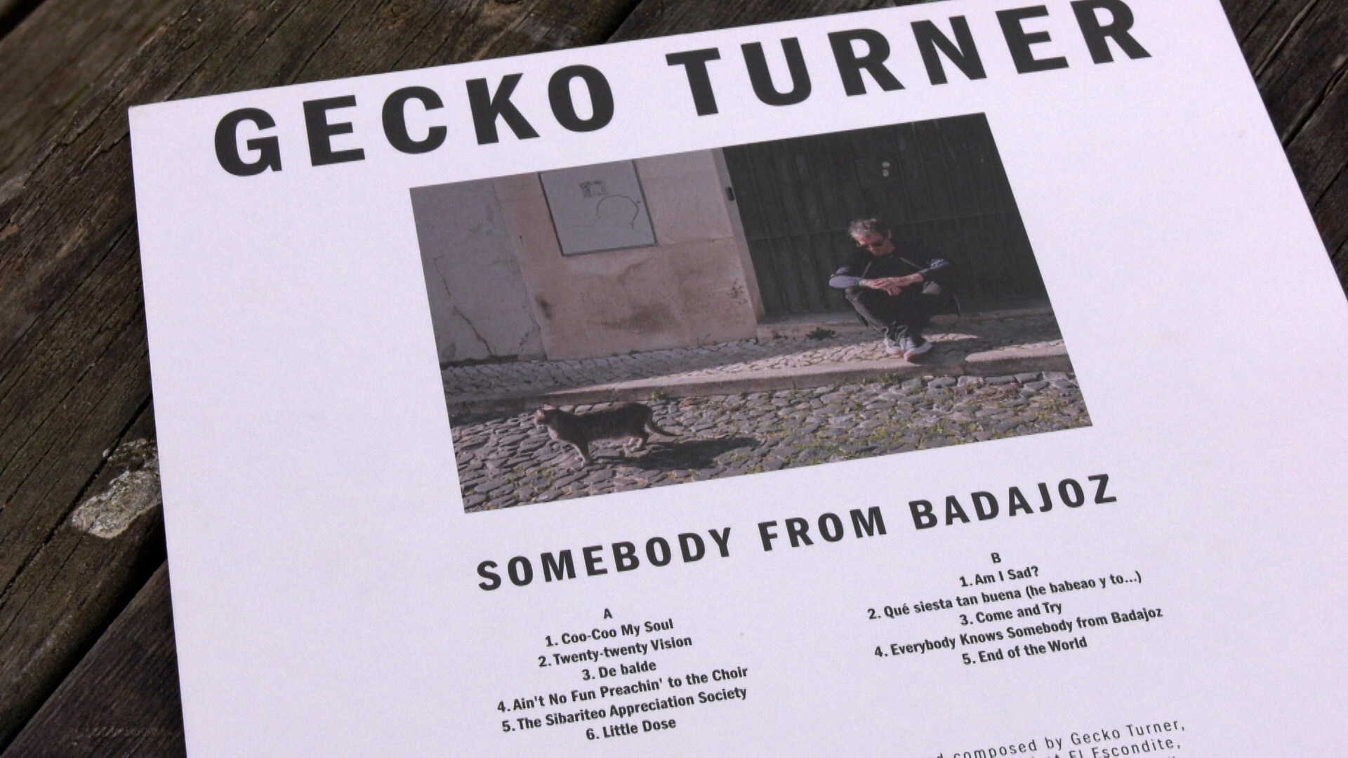 ‘Somebody from Badajoz’ es lo nuevo del artista extremeño Gecko Turner ...