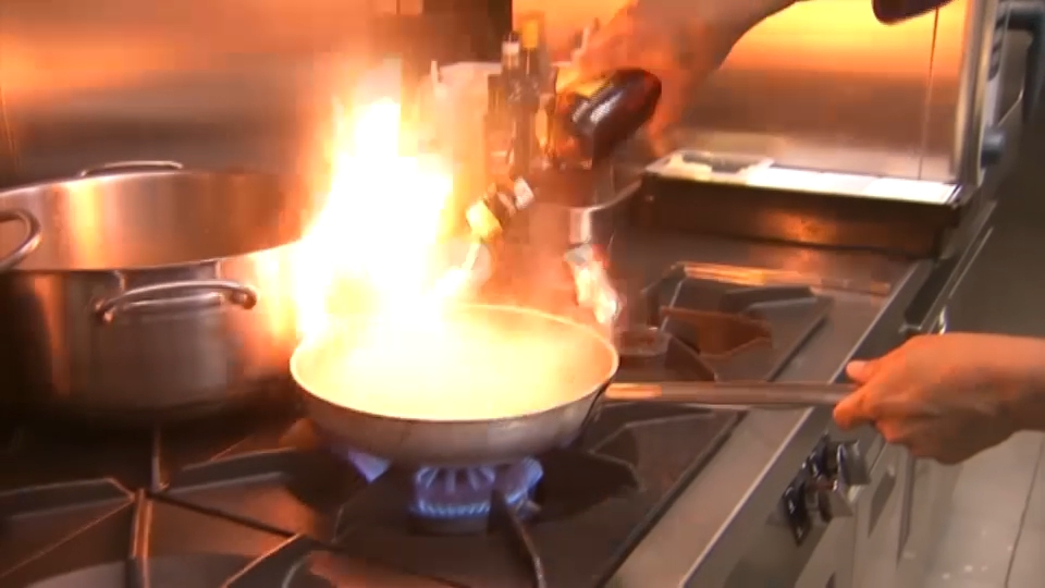 Los peligros del flambeado