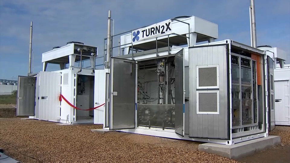 La empresa alemana 'TURN2X' presenta en Miajadas su planta piloto de ...